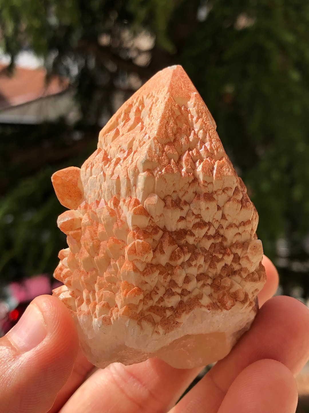 Pointe De Quartz Rough Candle, 174g/h72mm/l53mm/d41mm, Vela, Candle ...