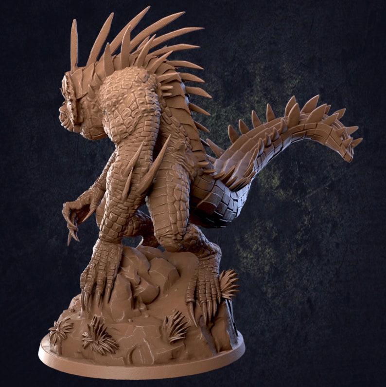 Skunk Ape , Simio Reptil , the Dragons Trapper Lodge, Dnd, Dungeons and ...