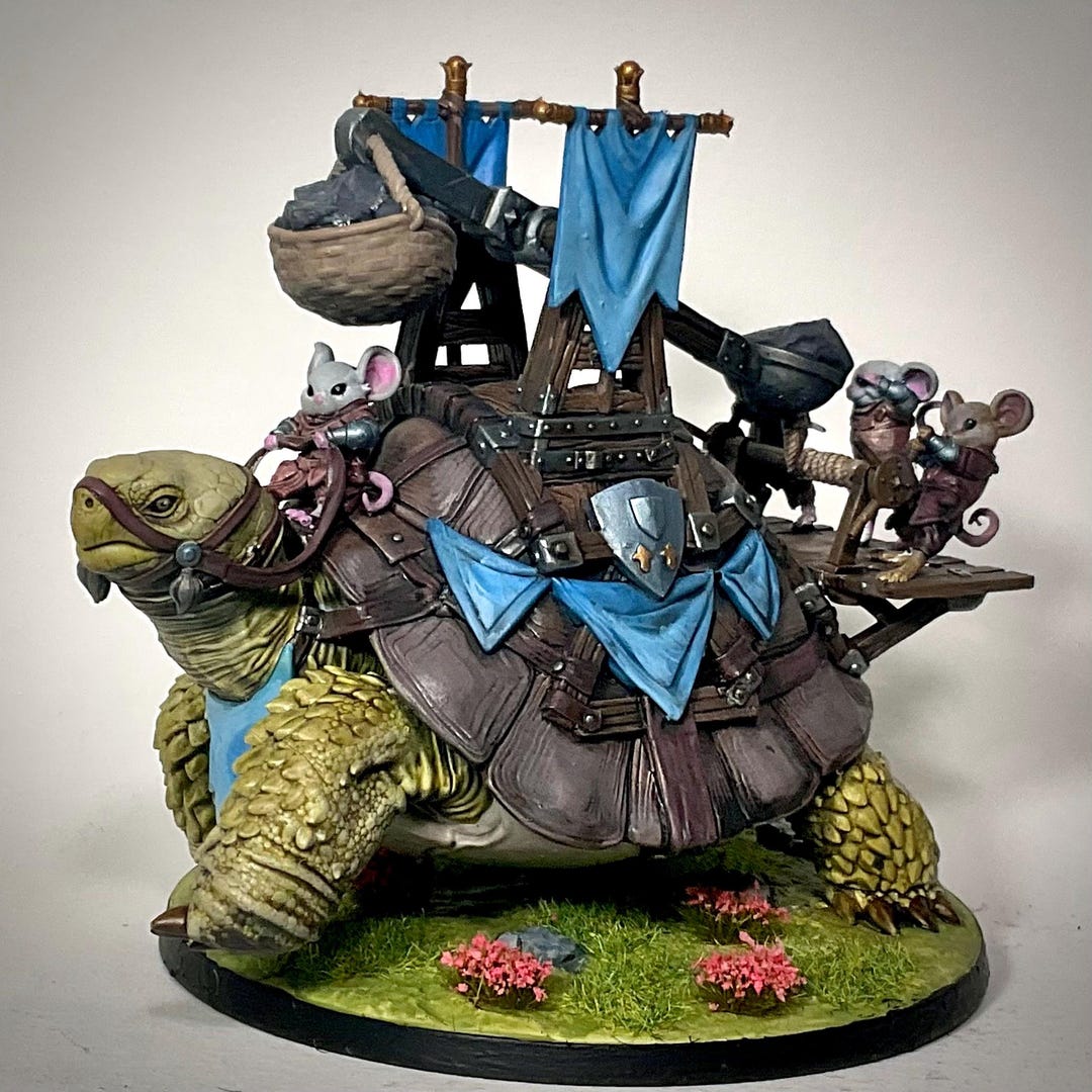 Siege Turtle - Mice Infantry - Dnd - Dragon Trappers Lodge - Dungeons ...
