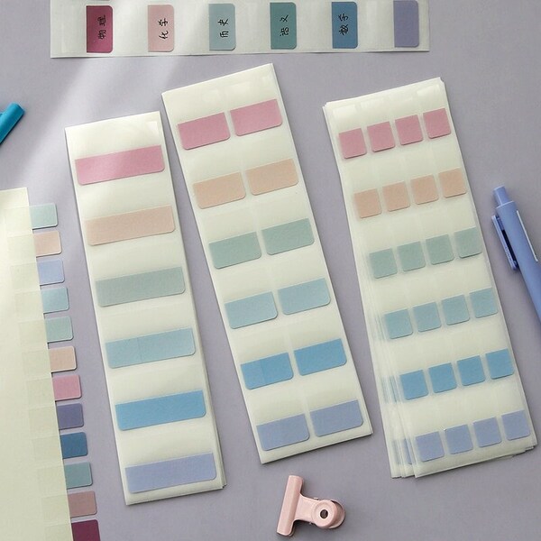 Neutral Sticky Note Flags - Etsy