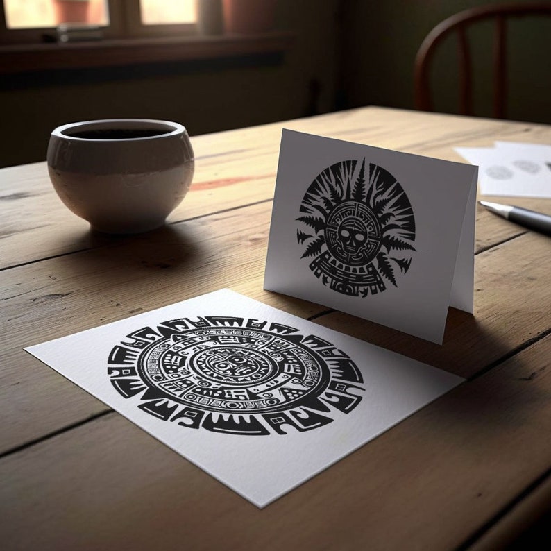 Paquete de símbolos aztecas Huitzilopochtli svg azteca svg - Etsy México