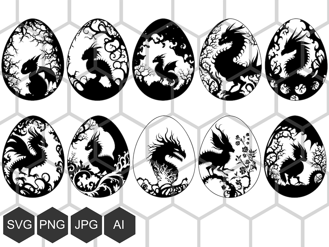 Bring a Touch of Magic to Your Easter, Dragon-inspired Easter Eggs ...