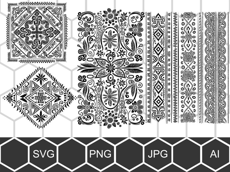 Slavic Pattern Pagan Vector Cut File Svg Engraving Png Magic - Etsy Canada