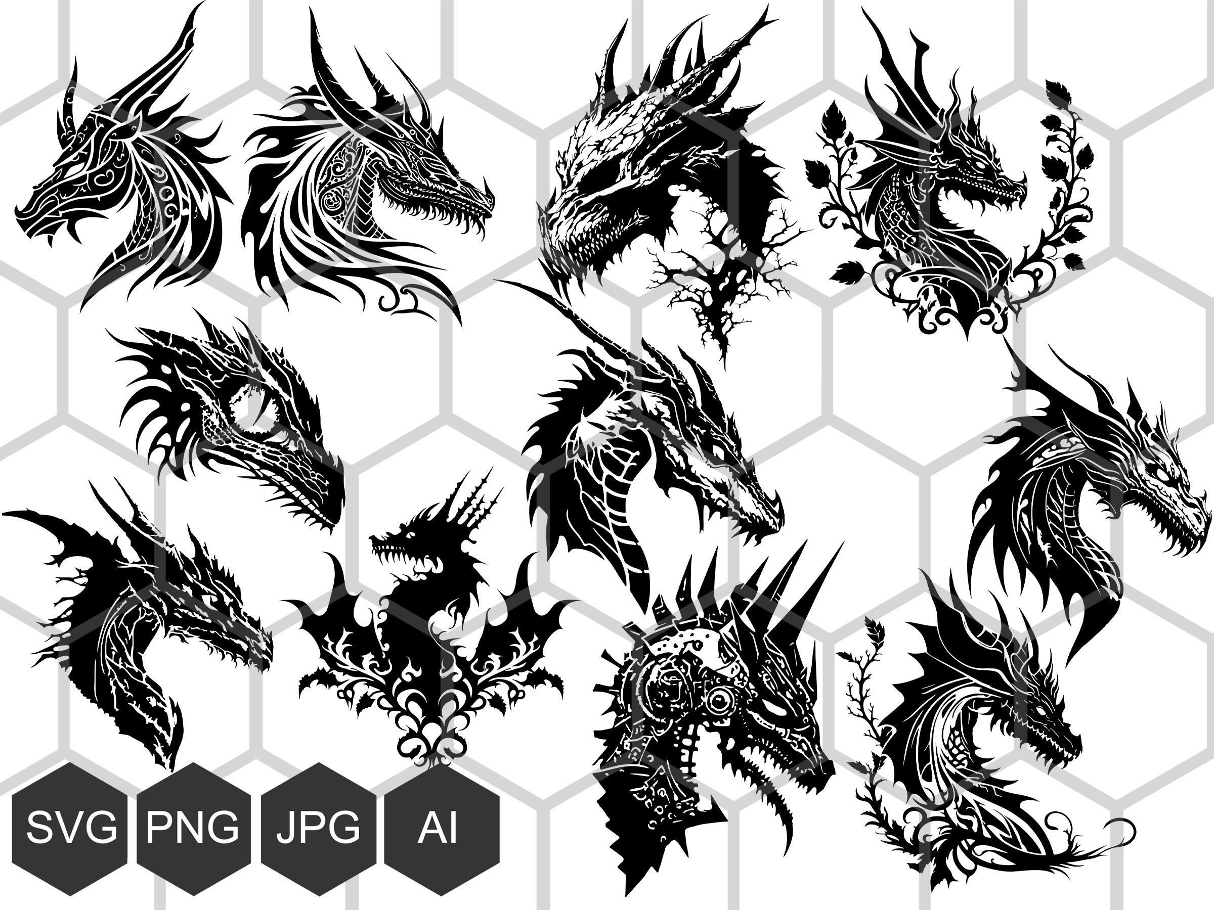Dragons Bundle Dragon Svg Dragonborn Svg Dragonking Svg - Etsy Australia