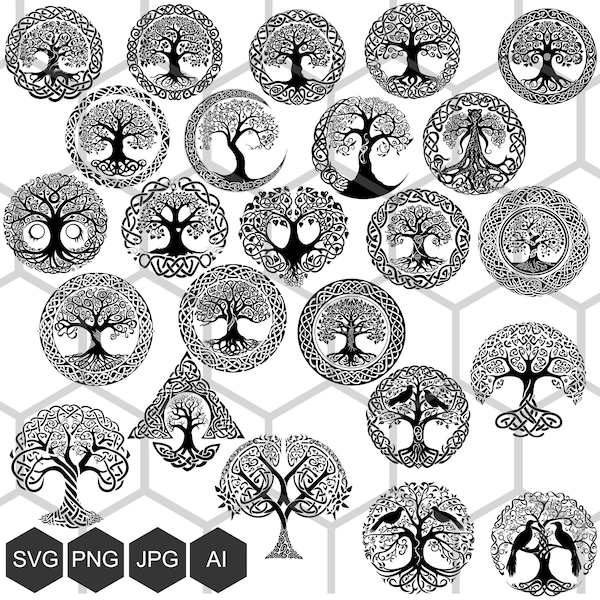 Celtic Tree of Life - Etsy