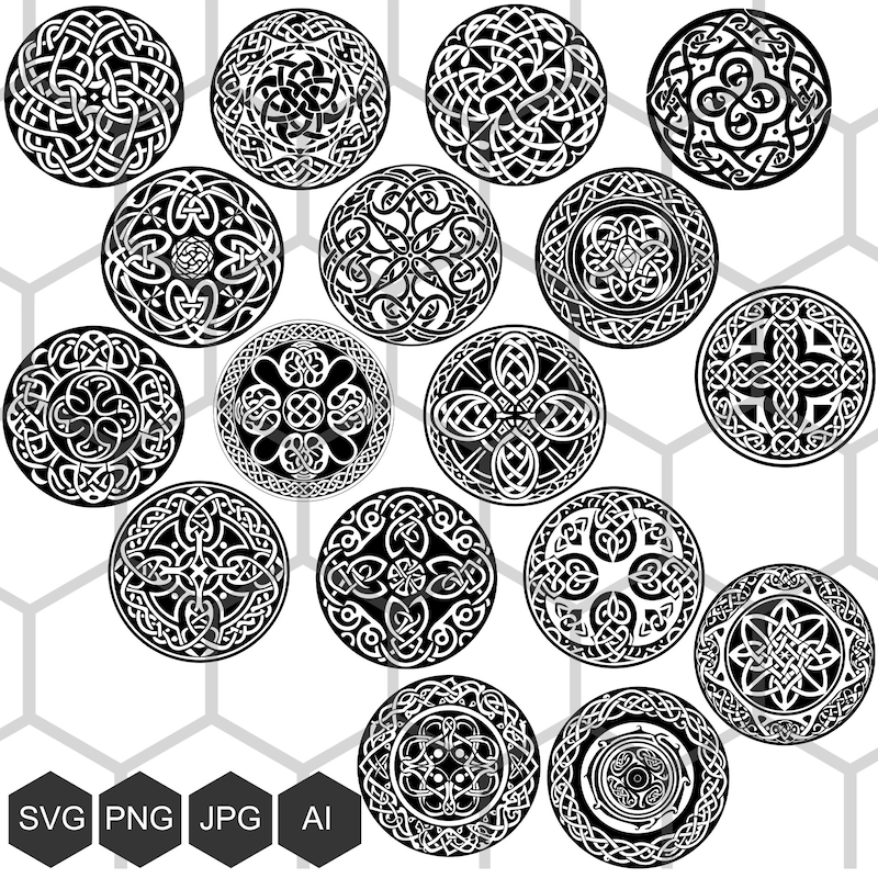 Celtic Knot Svg - Etsy
