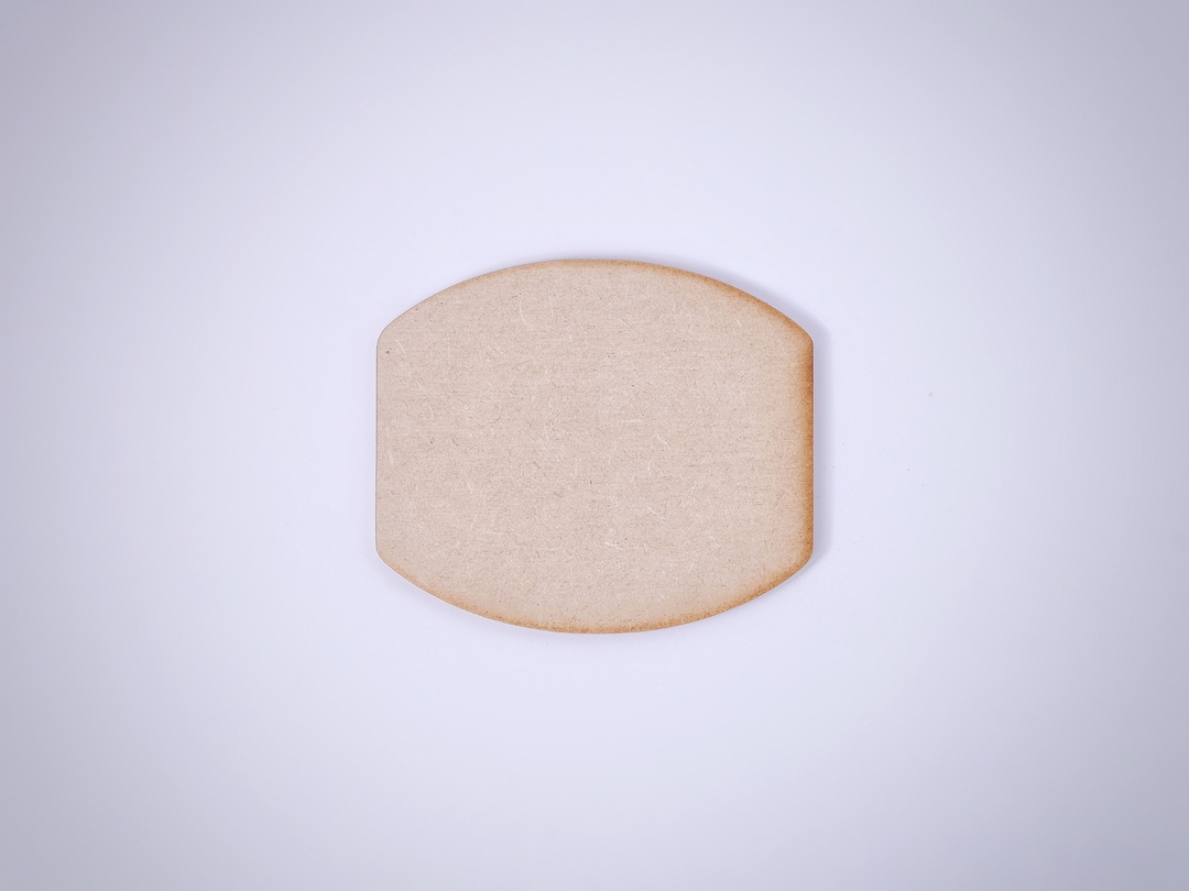 Wooden 3mm MDF Barrel Shapes Laser Cut Craft Blanks, Simple Wood Shape ...