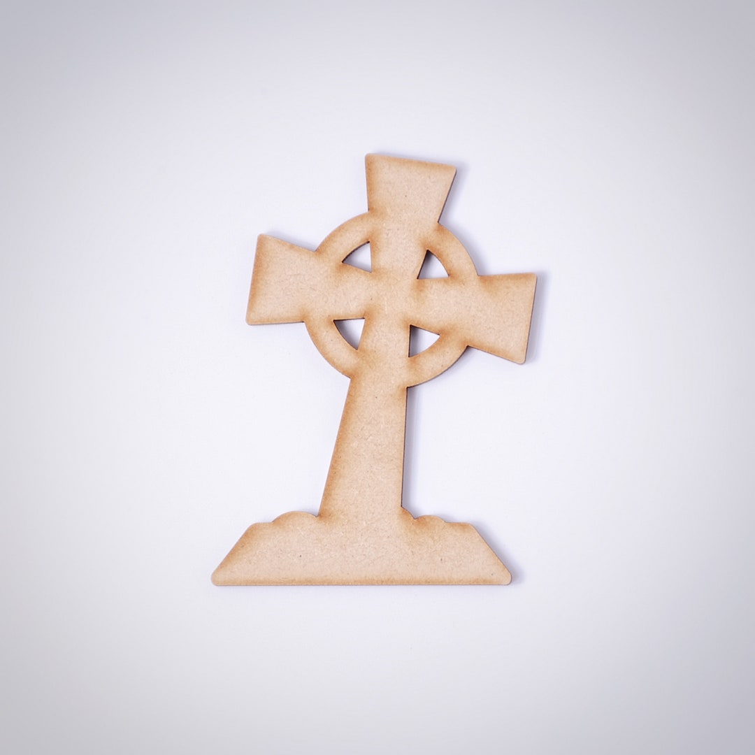 Wooden 3mm MDF Gravestone Shape Laser Cut Halloween Decoration, Spooky ...