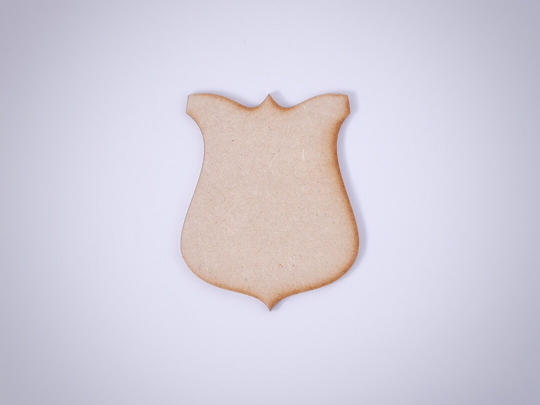 Wooden Shield 3mm MDF Shape DIY Coat of Arms Blank, Knights Medieval ...