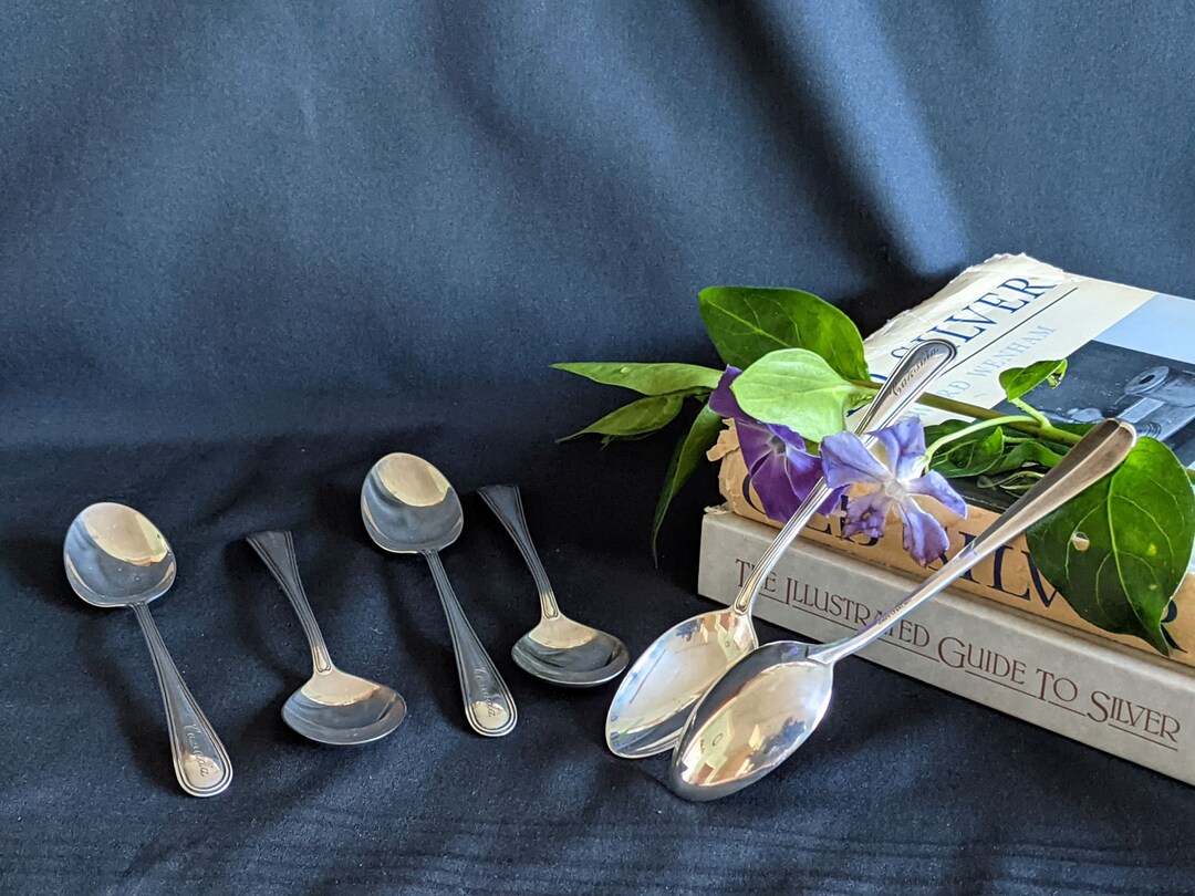 Set of Six Birks Sterling Silver 925 Tea Spoons. - Etsy