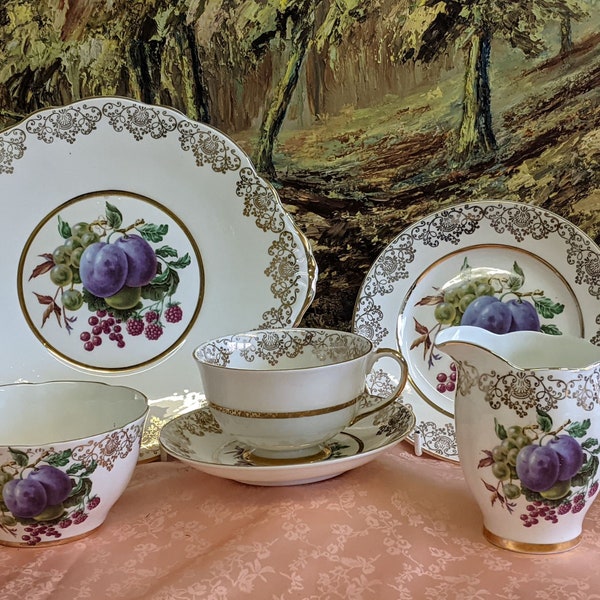 22 Kt Gold Tea Set - Etsy