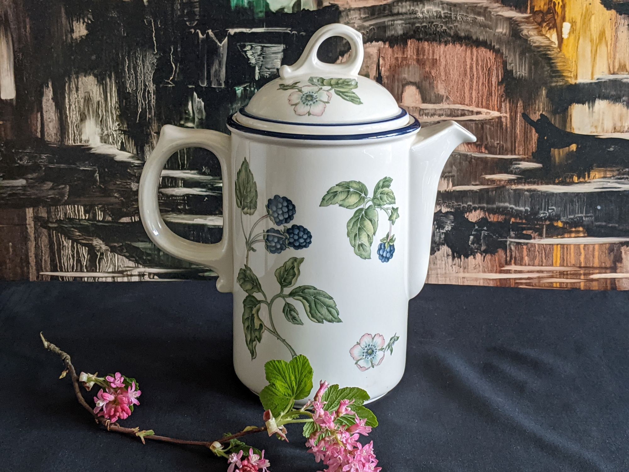 Wedgwood Bramble Oven to Table Coffee Pot - Etsy