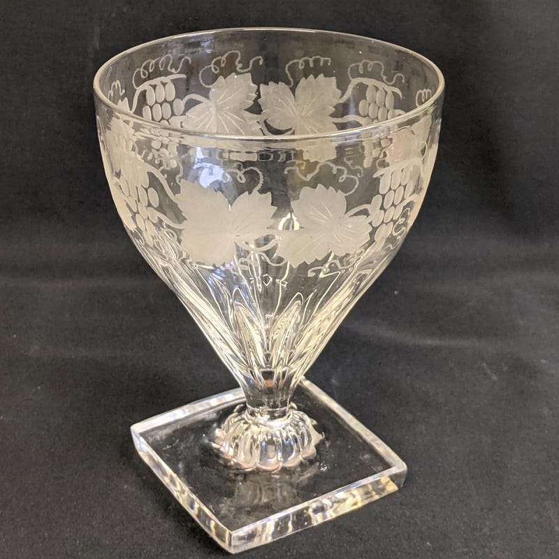 Antique Rummer Glasses - Etsy