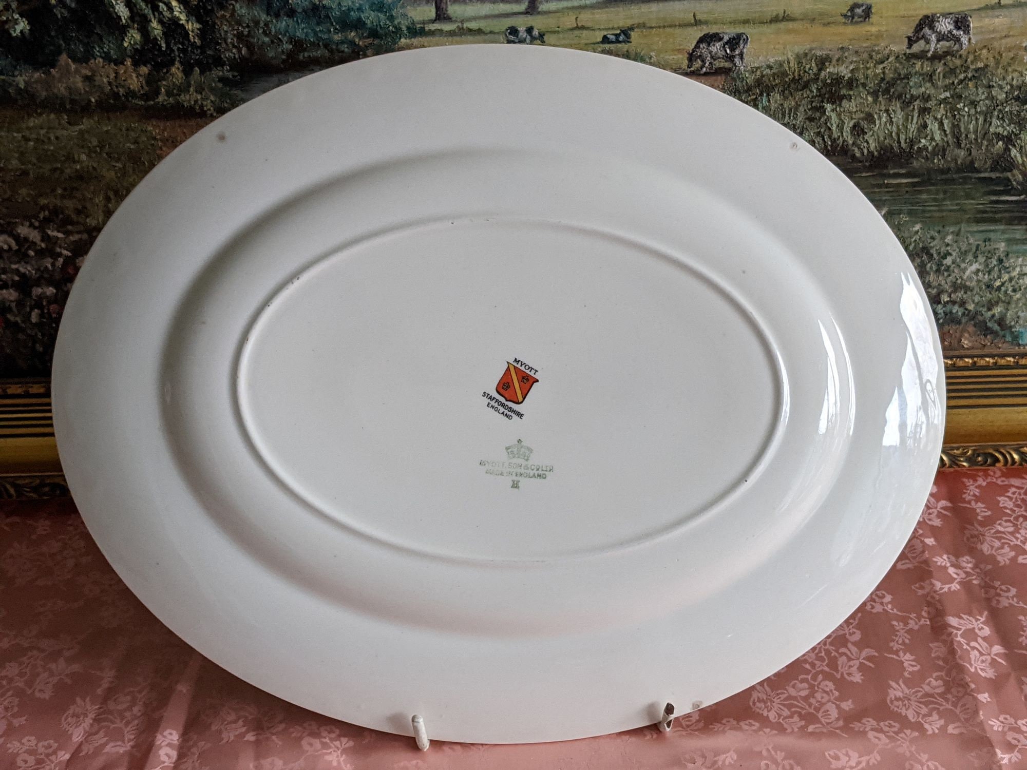 Vintage Myott Coronation Rose Platter Swerving Tray. - Etsy