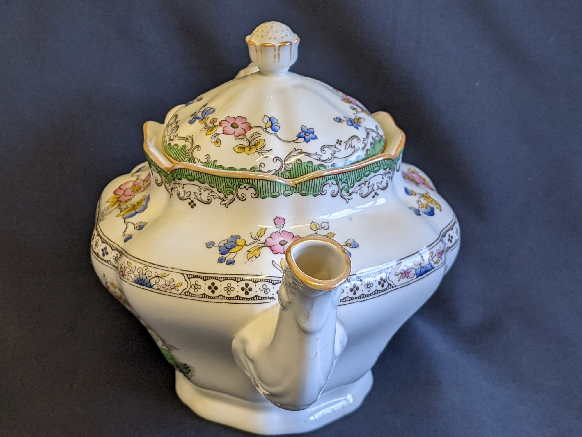 Copeland Spode Bridal Eden Pattern Teapot 615911 - Etsy
