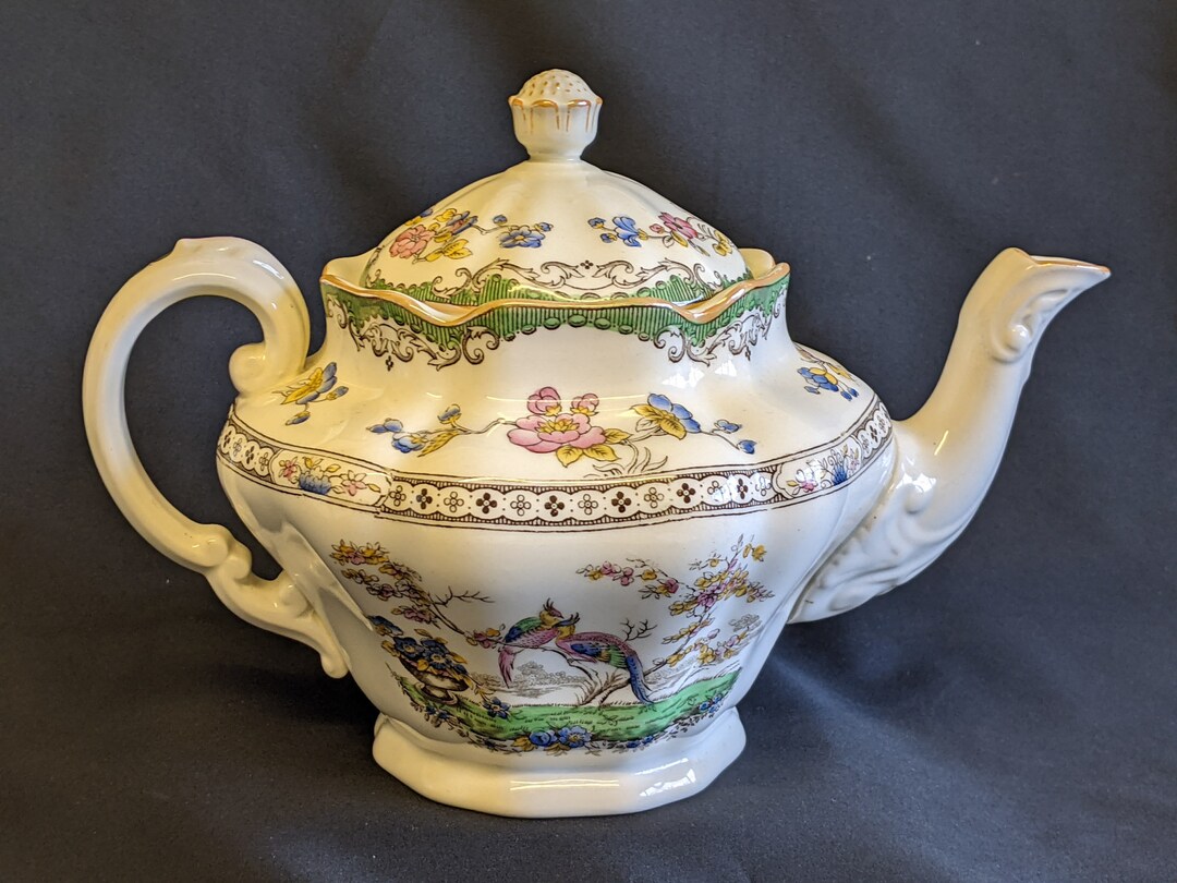 Copeland Spode Bridal Eden Pattern Teapot 615911 - Etsy