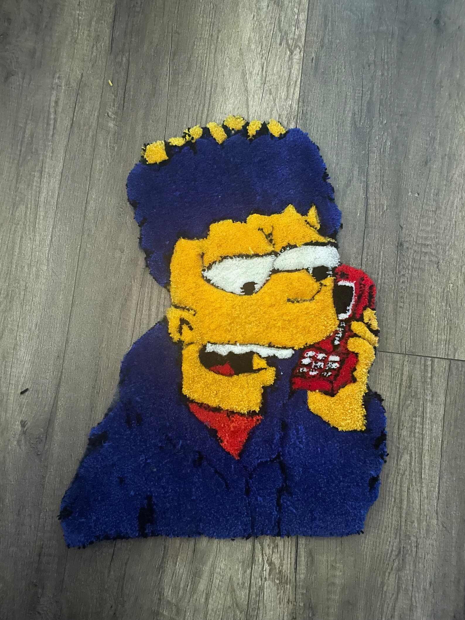 Customrug Bart Simpson - Etsy