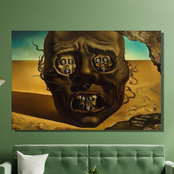 Salvador Dali Skull - Etsy