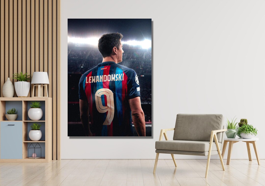 Robert Lewandowski Poster Robert Lewandowski Canvas Print - Etsy