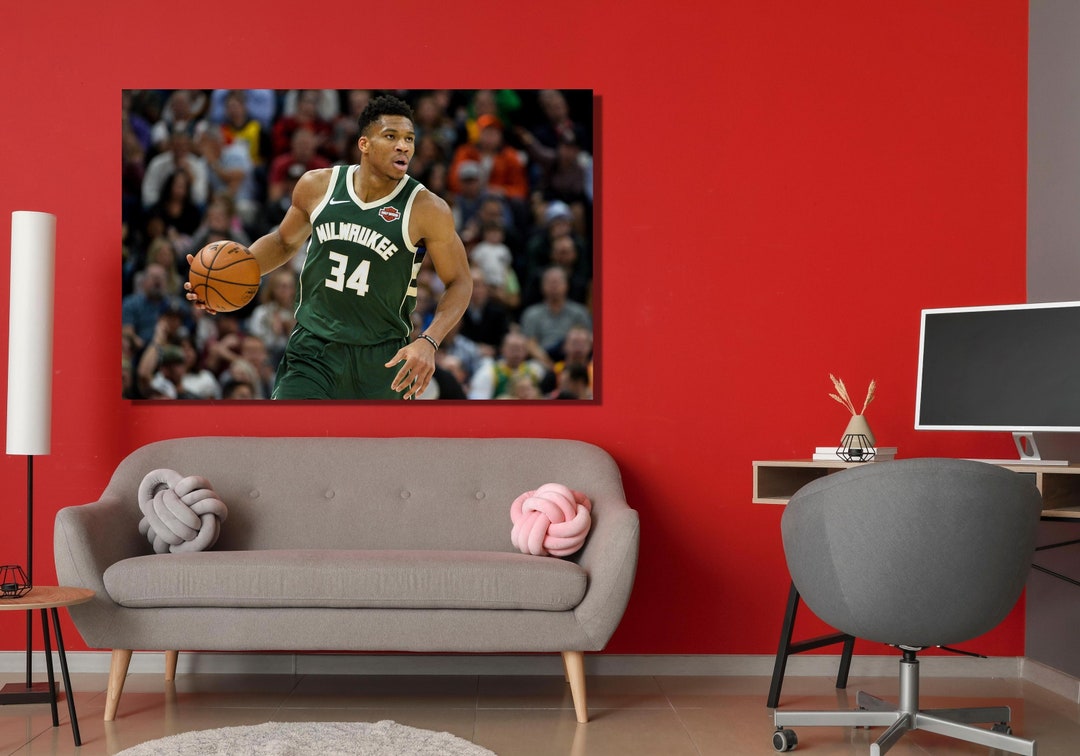 Giannis Poster Print Antetokounmpo Wall Art Giannis - Etsy