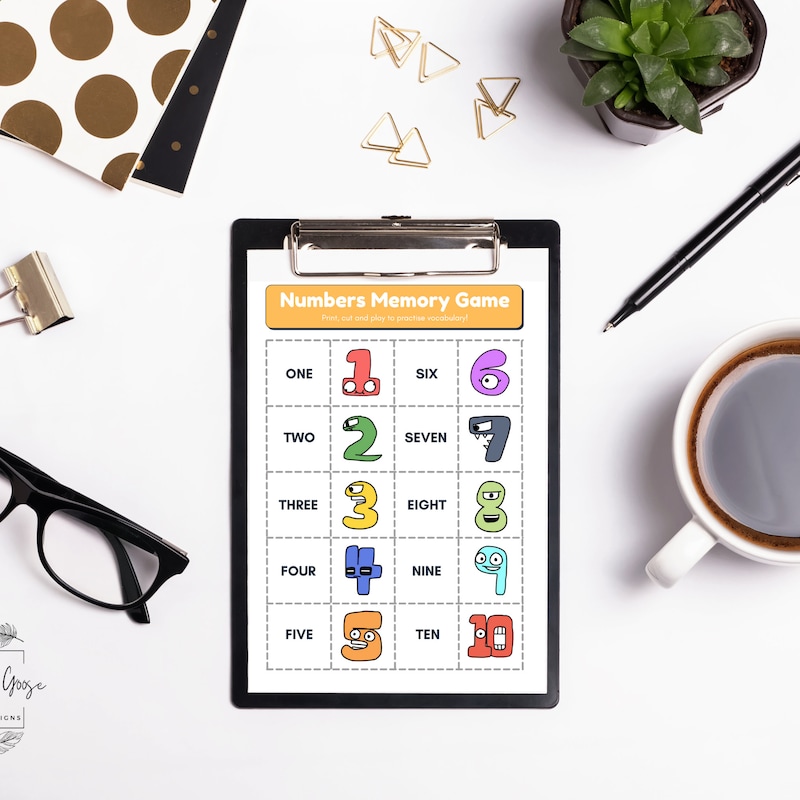 Number Lore Printables - Etsy