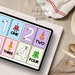 Number Blocks Themed Traceable Educational Cards,homeschool Printables ...