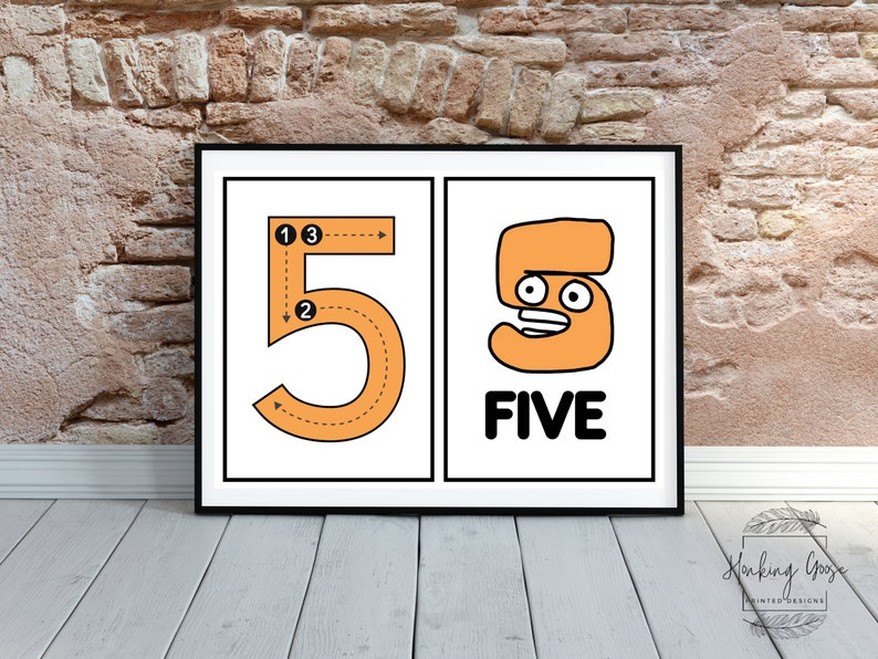 Number Lore Themed Traceable Educational Cards,homeschool Printables ...