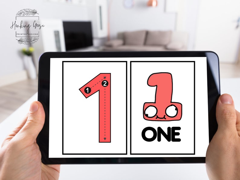 Number Lore Themed Traceable Educational Cards,homeschool Printables ...