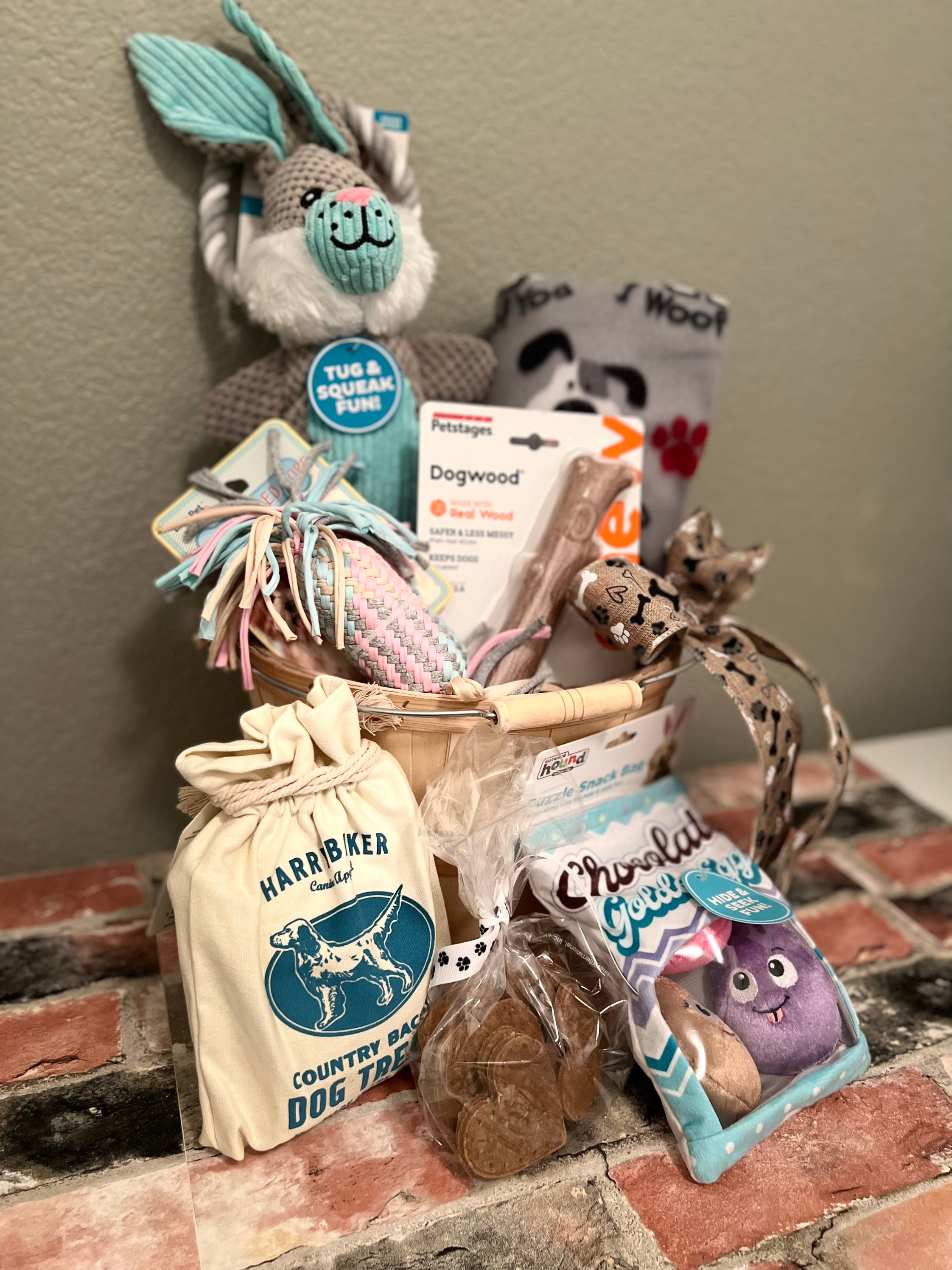 Luxury Dog Easter Basket - Etsy
