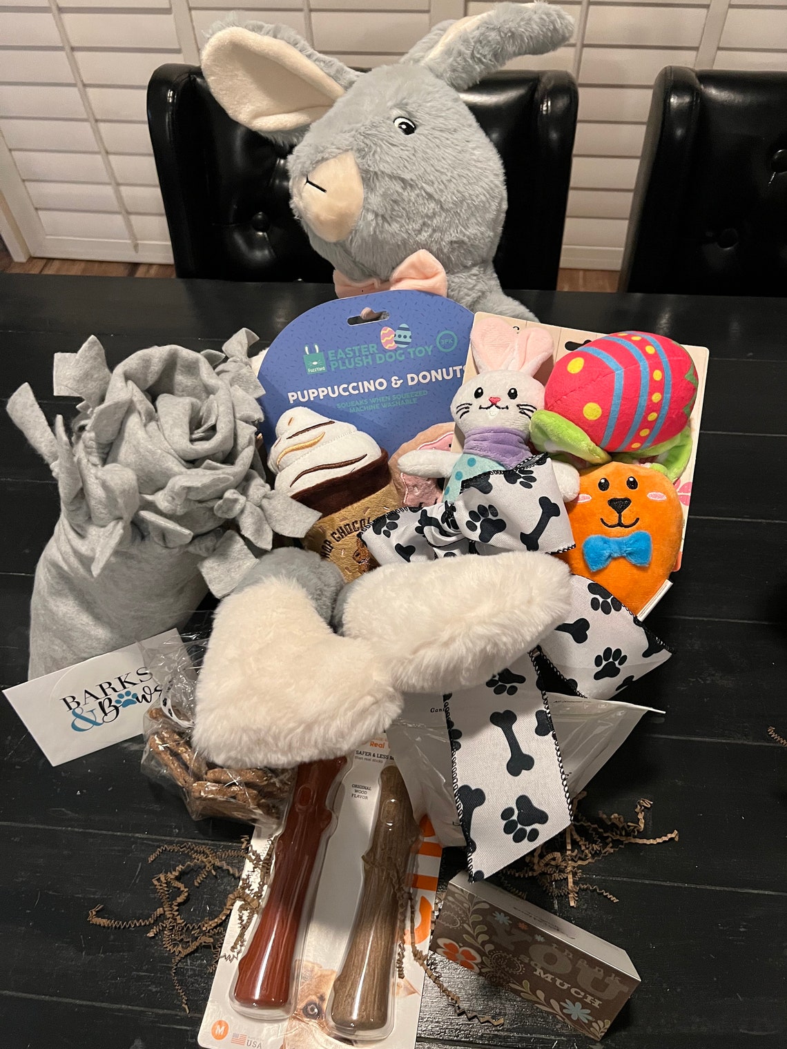 Luxury Dog Easter Basket - Etsy