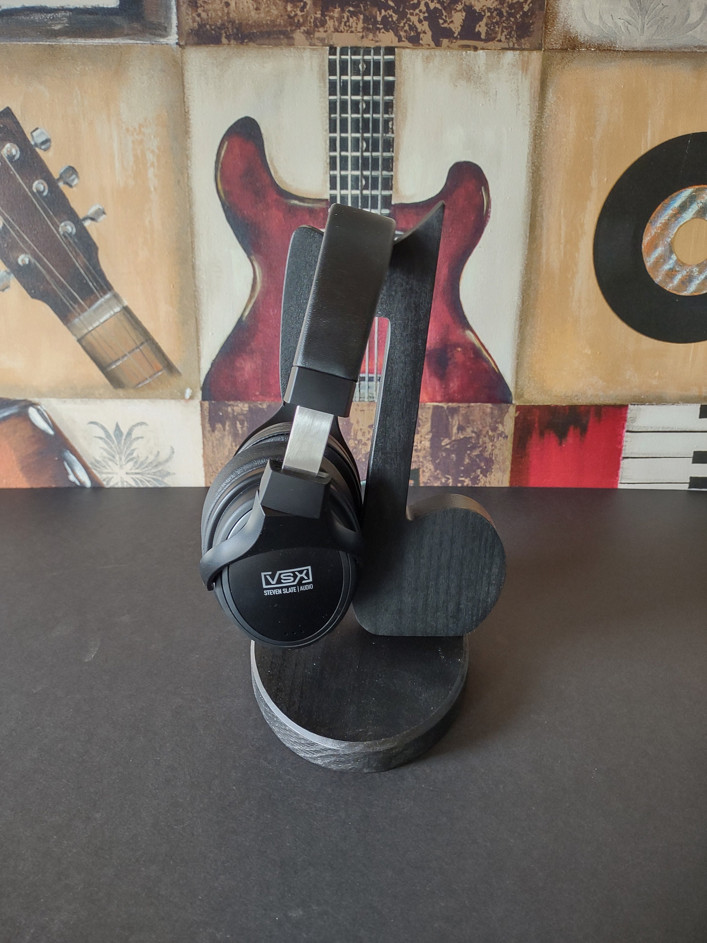Music Note Headphone Stand, Studio Headphone Stand - Etsy
