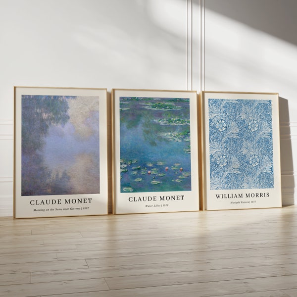 Claude Monet Poster - Etsy