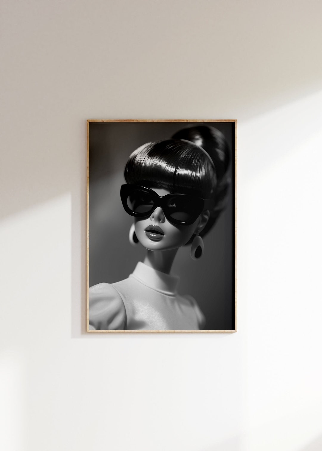 Doll Poster, Doll Print, Doll Wall Art, Vintage Doll, Doll Magazine ...