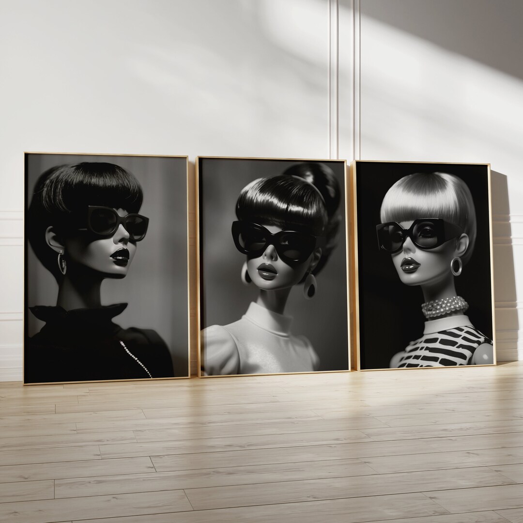 Doll Poster, Doll Print, Doll Wall Art, Vintage Doll, Doll Magazine ...