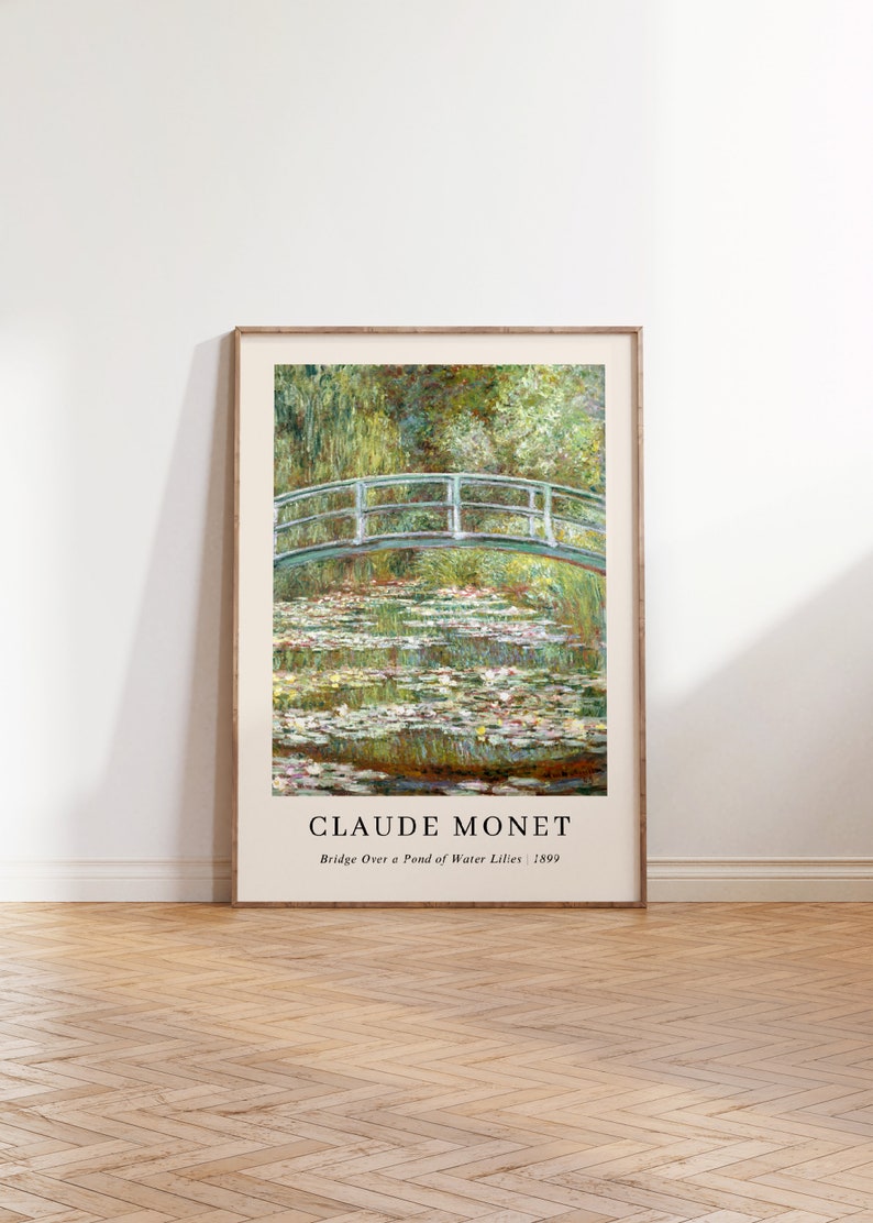 Set of 3 Printable Claude Monet Art Prints Monet Painting - Etsy