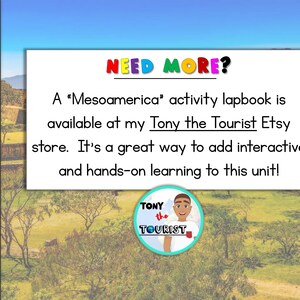 Mesoamerica- Maya, Aztec, and Inca Informational Reading Passages ...