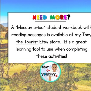 Mesoamerica Interactive Learning Activities. Maya, Aztec, and Inca ...