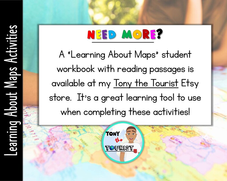 Learning About Maps Activities- Types of Maps, Map Skills, and More! - Etsy