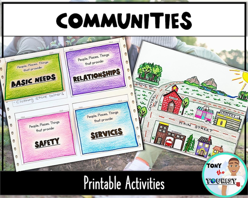 Learning About Communities: Hands-on and Engaging Activities! - Etsy