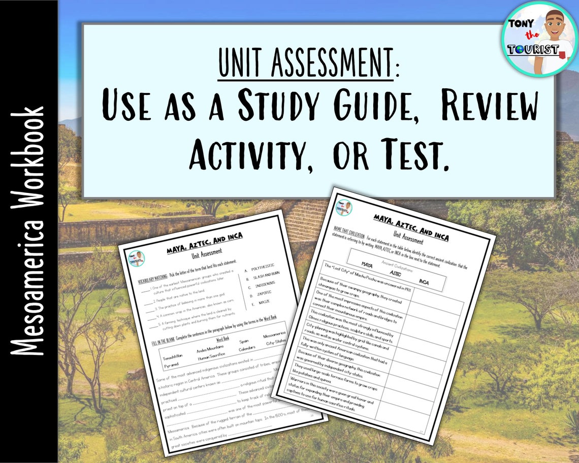 Mesoamerica- Maya, Aztec, and Inca Informational Reading Passages ...