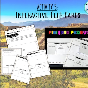 Mesoamerica Interactive Learning Activities. Maya, Aztec, and Inca ...