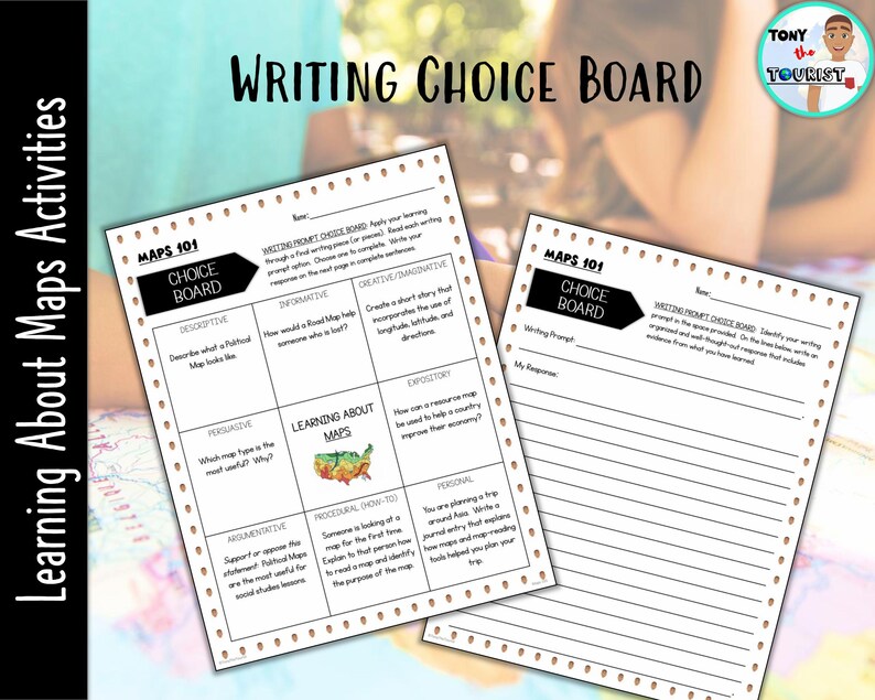 Learning About Maps Activities- Types of Maps, Map Skills, and More! - Etsy