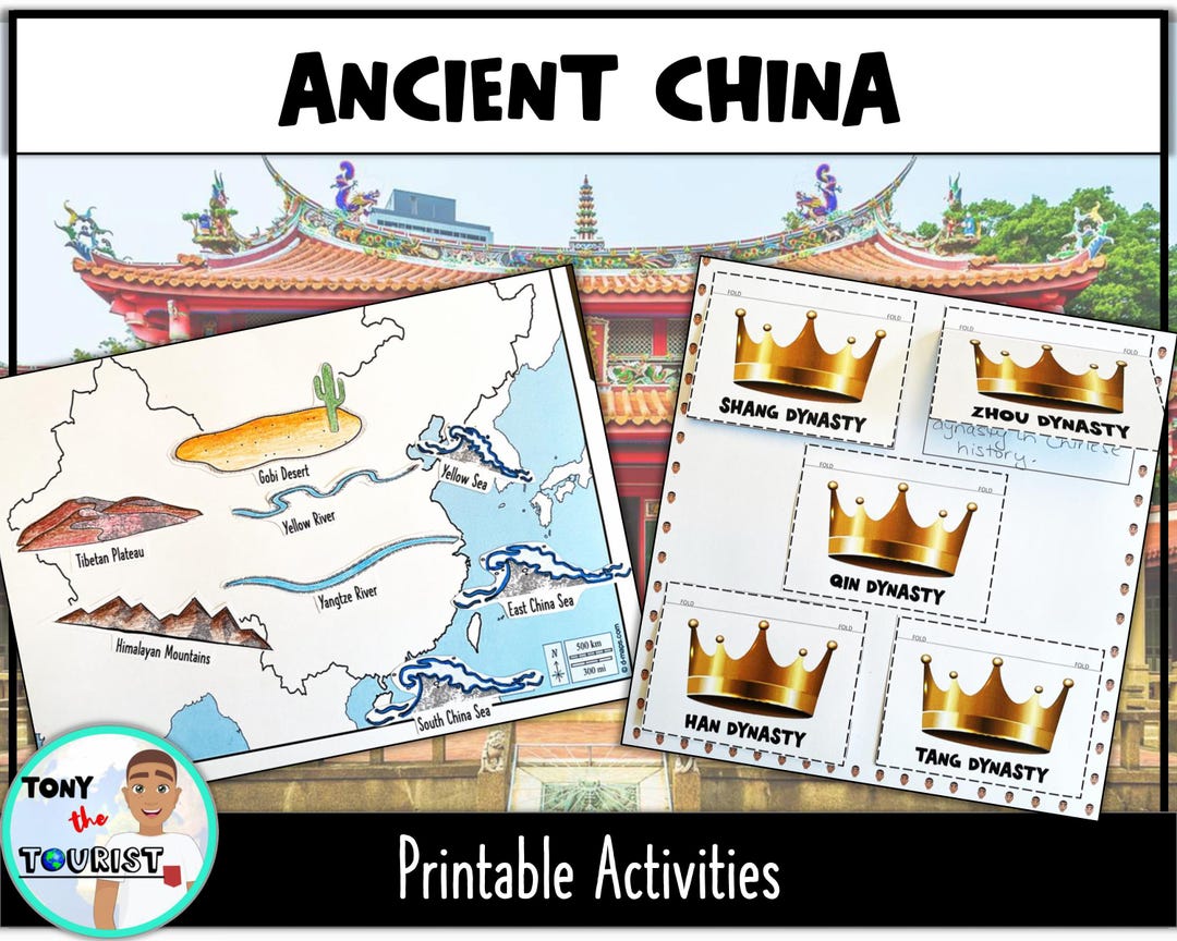 Ancient China: Hands-on Learning Activities! - Etsy