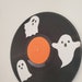 Ghost Halloween Vinyl Record - Etsy