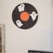 Ghost Halloween Vinyl Record - Etsy