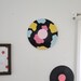 Colored Cow Print Hand Painted Vinyl Record - Etsy
