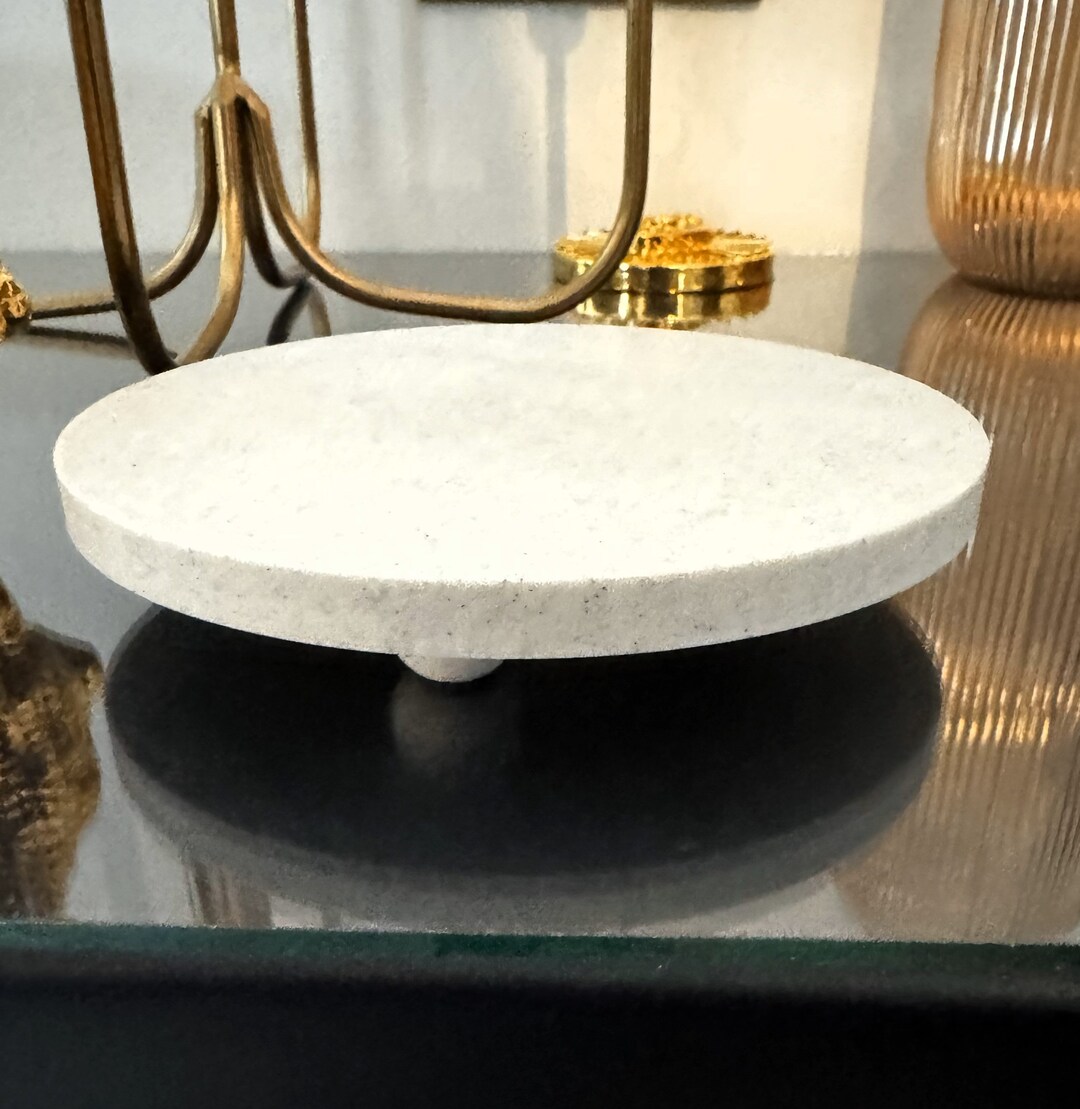 Marble Effect Display Stand: 3D Printed Sculpture & Crystal Decor - Etsy