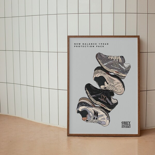New Balance Poster - Etsy