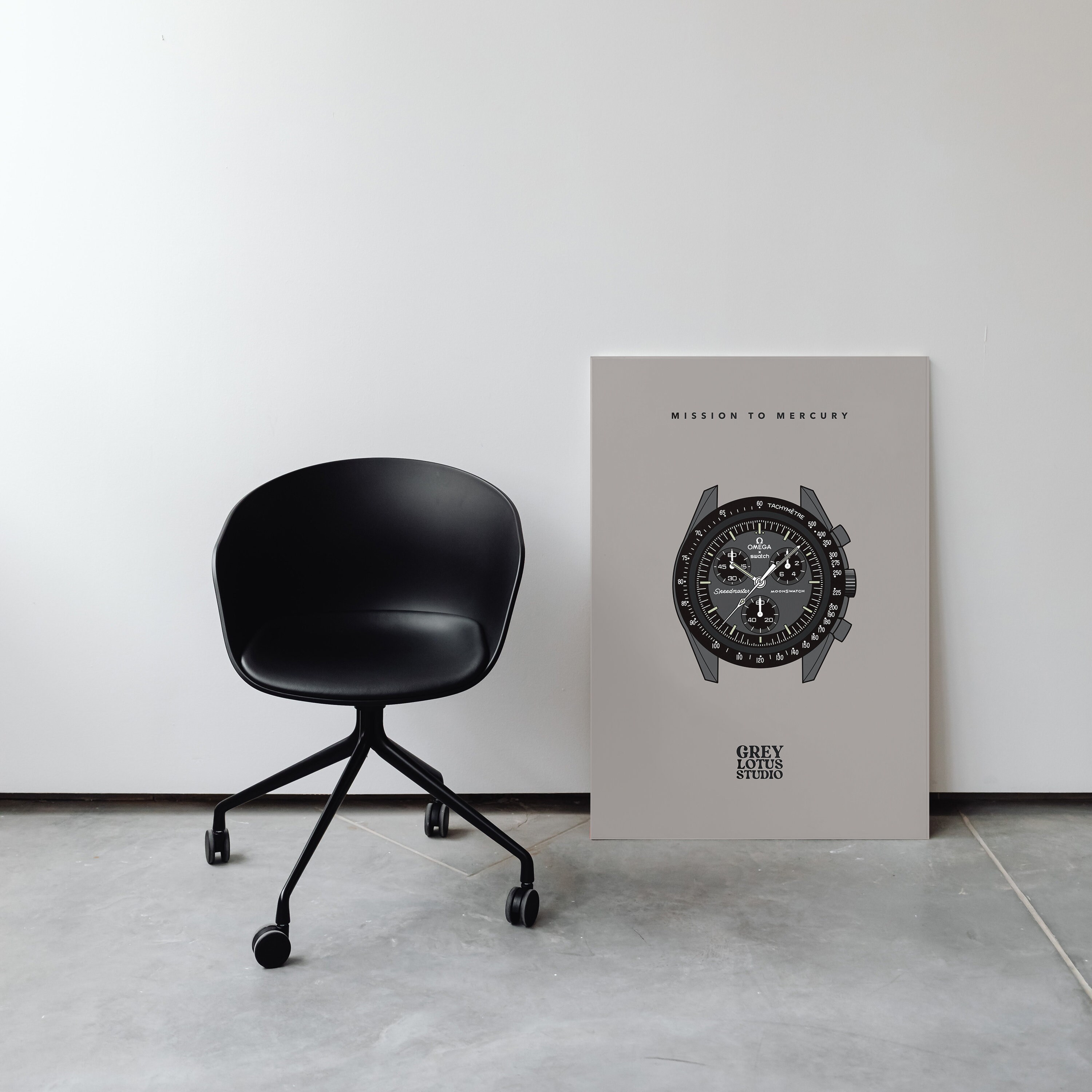 Moonswatch Wall Art Printable | Mission to Mercury | Swatch | Omega ...