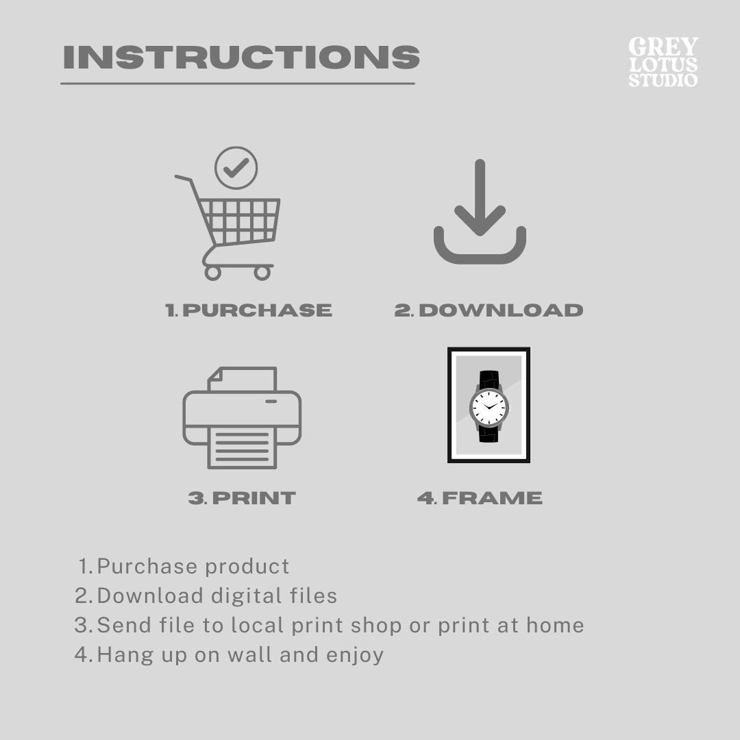 Moonswatch Wall Art Printable Mission to Saturn Swatch Omega Watch ...